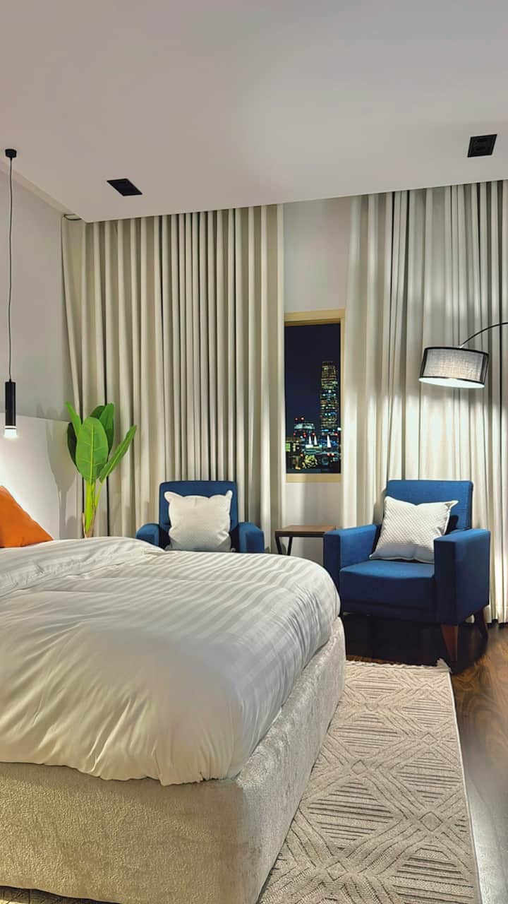 استديو بدخول ذاتي مع إطلالة رائعة - Riyadh