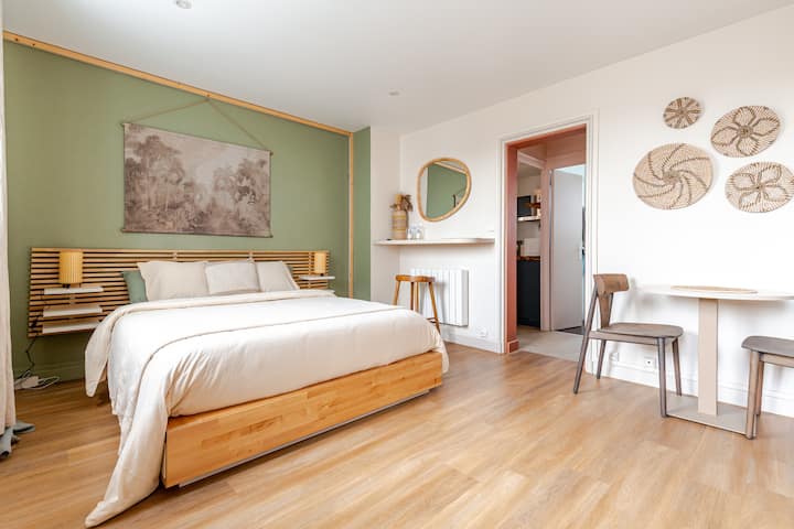 Appartement Rénové & Tout éQuipé - Ibis Budget Nantes Reze Aeroport