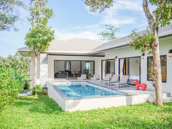 Koh Samui Jungle View Villa | 4br Private Pool - Ko Samui