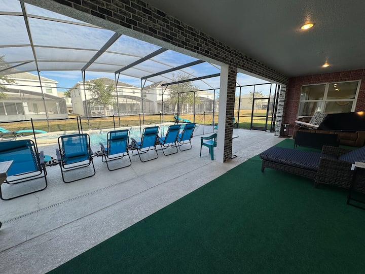 Sonoma Resort Home 10 Beds 
7br Sleeps 24+bbq&spa - Orlando International Airport (MCO)