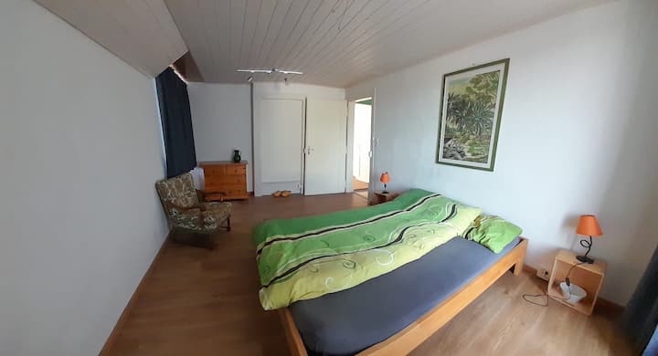 Doppelbett-zimmer In Gästewohnung - Bienne