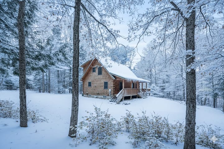 Luigi’s Lodge- Cozy Log Cabin Near Franconia Notch - New Hampshire (State)