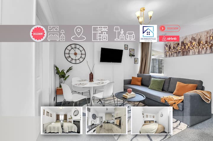 Spacious 4br Flat · Work & Long Stay Friendly· Ip2 - Ipswich