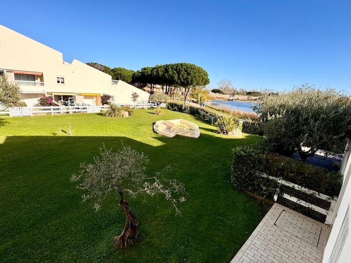 Appartement Cosy- Vue Sur Lac - Port Camargue