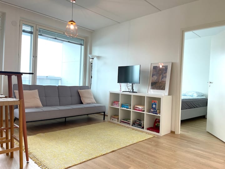 Skyviewsuite, 2br W/sauna&balcony, Near Train St. - Helsinki