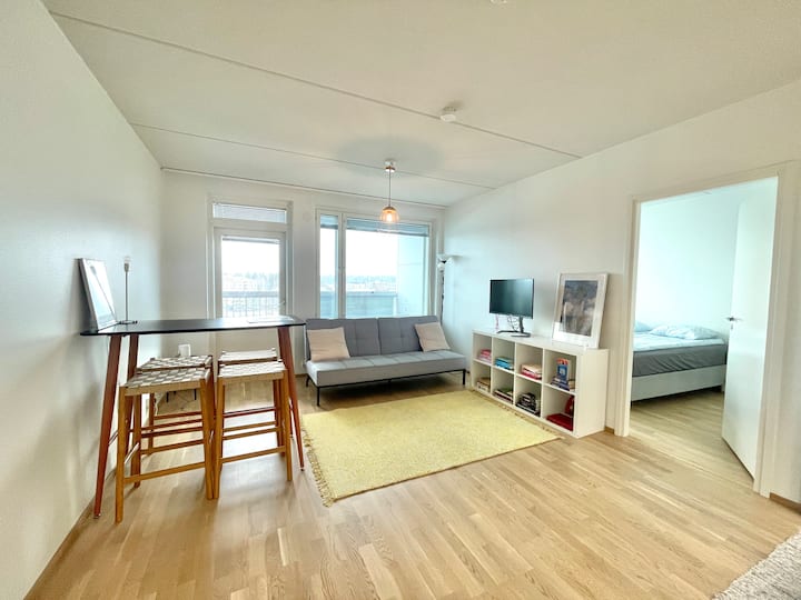 Skyviewsuite, 2br W/sauna&balcony, Near Train St. - Vantaa