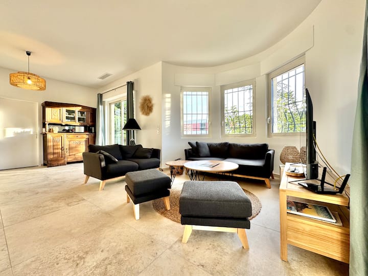 Villa Florida : Apt 8 Prs, Piscine, Clim, Parking - Juan les Pins