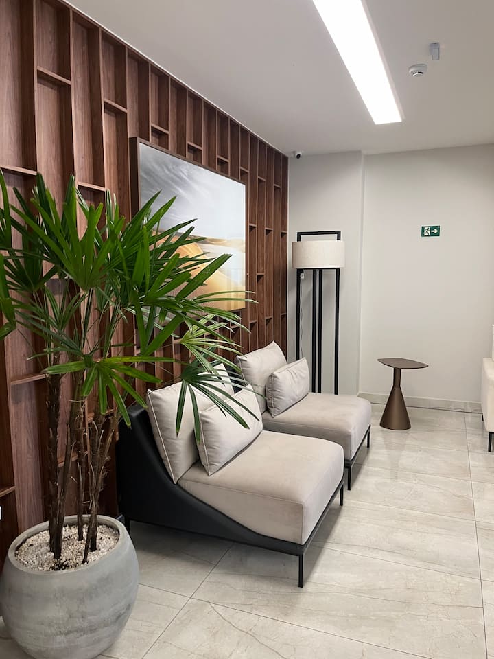 Pé Na Areia - Apto Novo C Wi-fi - Praia Grande