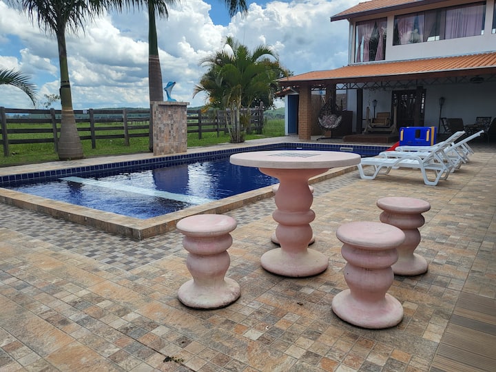 Fazenda Familiar Para Descansar. - Taubaté