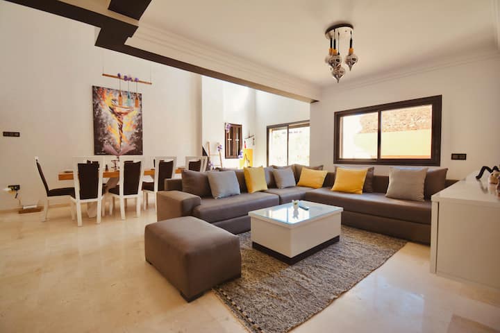Charmant Duplex Guéliz, Piscine, Terrasse, Parking - Marrakech