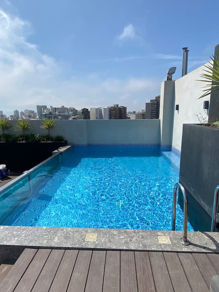 2 Dorm Luxury Berlin Miraflores 206 Bohem - Perú
