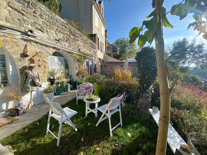 Magnifique Studio Troglodyte Avec Vue Sur La Seine - Conflans-Sainte-Honorine
