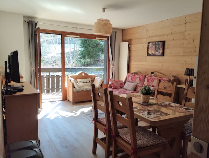 Chaleureux Appartement Proche Des Pistes - Servoz