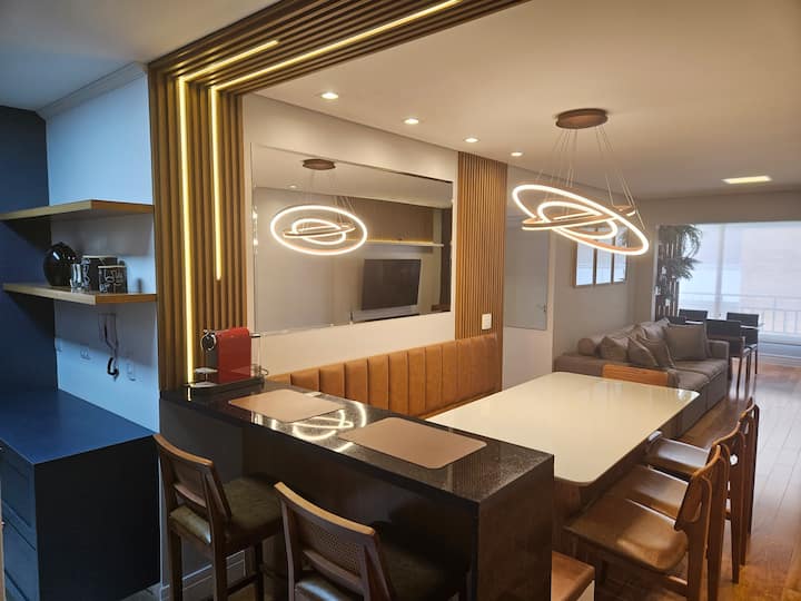 Apartamento De Luxo Capivari - 800m Centro - Campos do Jordão