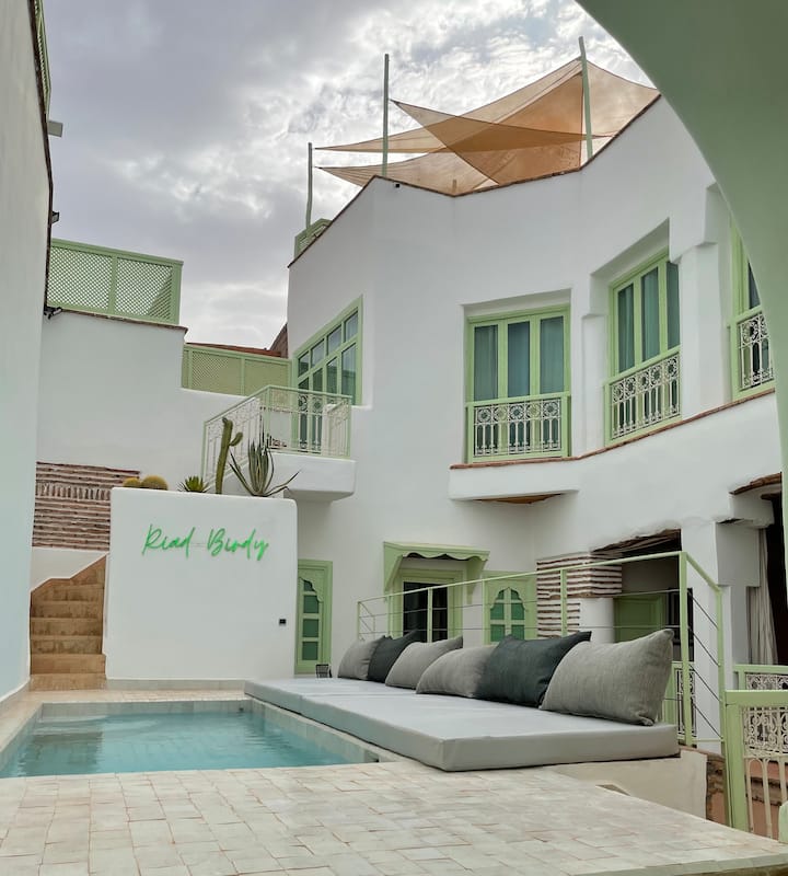Riad Birdy Charmant Et Privatif - Marrakesh