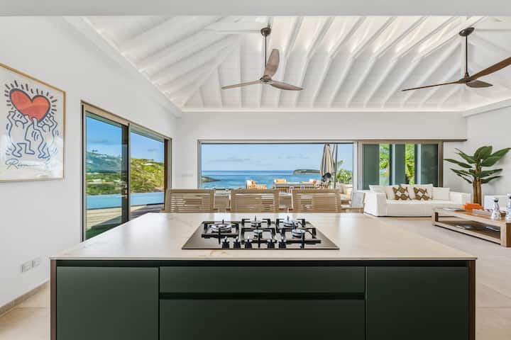 Riva Saint Barth Villa De Luxe Belle Vue Mer 4ch - Saint-Barthélemy