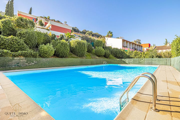 Havre De Paix Avec Piscine & Parking Privé Inclus - Villeneuve-Loubet