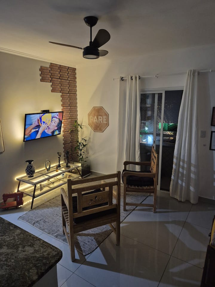 Apartamento Praia Grande 50 M Da Praia - Praia Grande