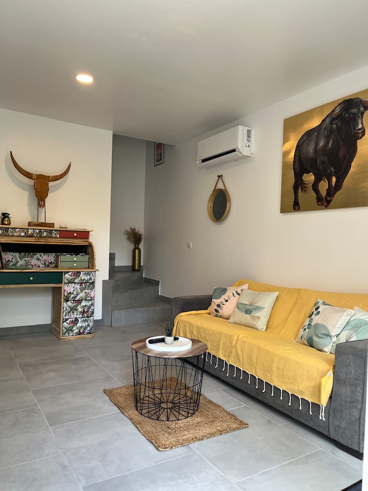 Spacieux Gîte Les Taureaux - Saintes-Maries-de-la-Mer