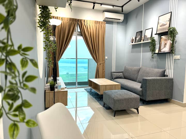 Meridin Bayvue |3bedroom|seaview|11pax|highview - Masai