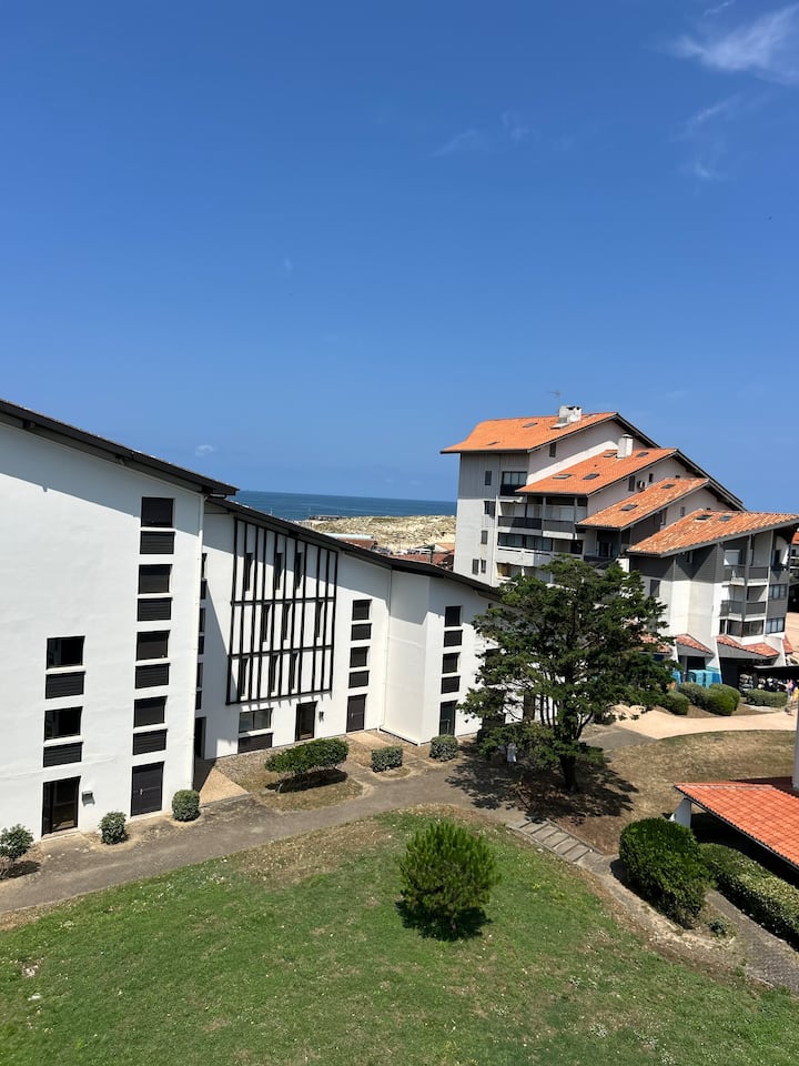 Duplex | 6 Pers | Vue Océan | 2 Min De La Plage - Seignosse