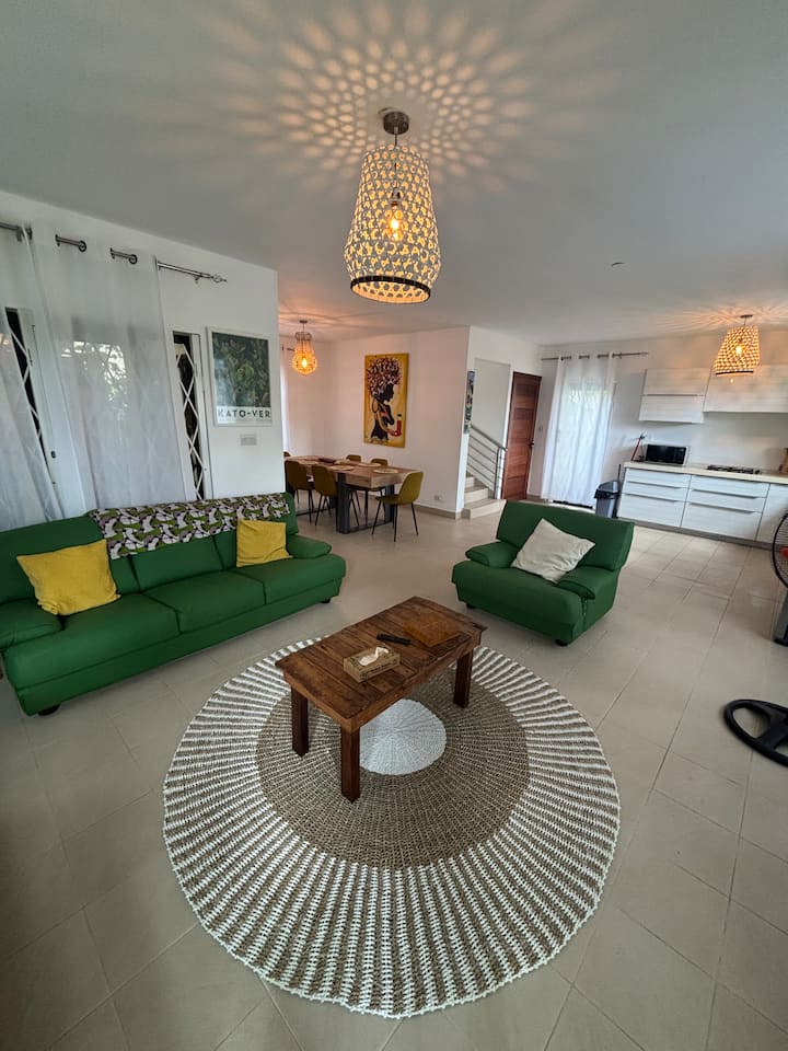 Villa à La Preneuse Avec Piscine Et Rooftop - Mauritius