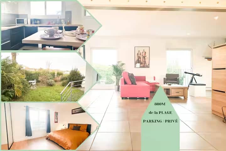 Proche Plage Du Moulin Blanc - Grande Maison - Brest