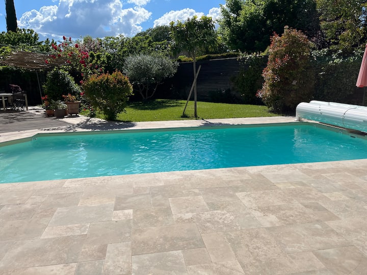 Belle Maison Familiale Climatisée Avec Piscine - Aix-en-Provence