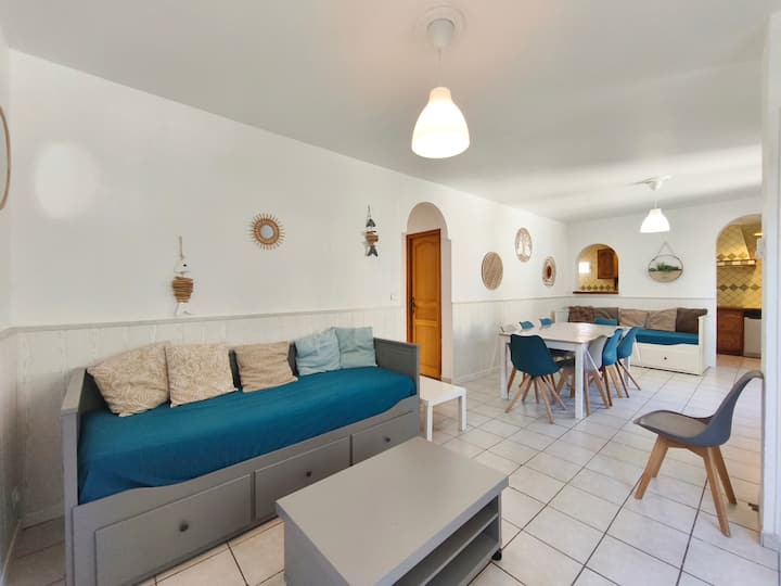 Maison 8 Pers  Plage 650 M, Terrasse & Bbq - Sérignan