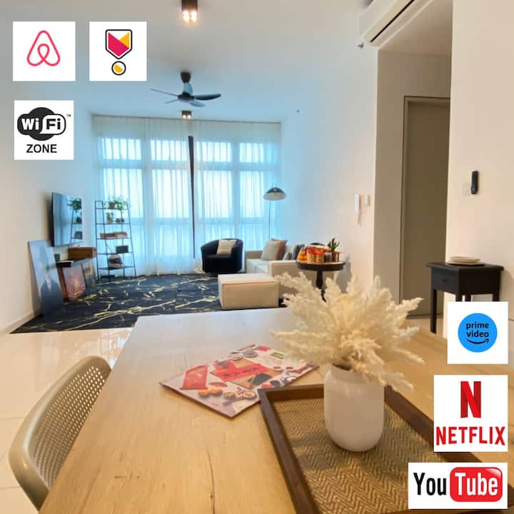 Paradigm Minimalist 3rm 3bed2b Above Paradigm Mall - Johor Bahru