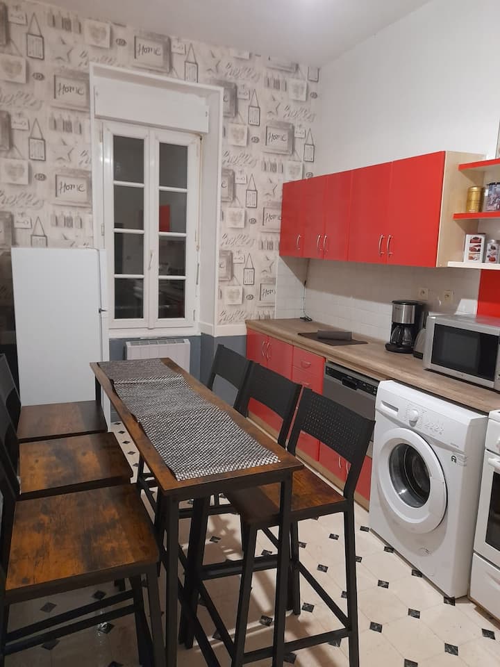 Sweet Home  2 Chambres, 3 Lits Proche Centre Ville - Cholet