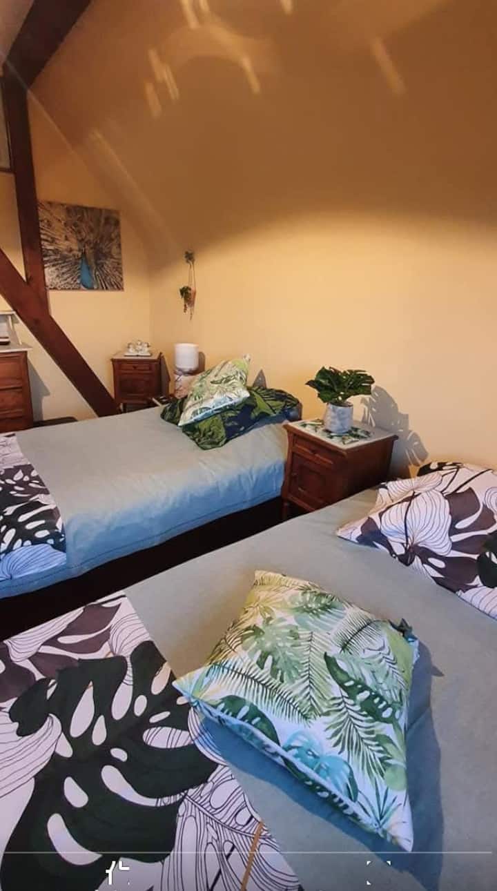 Chambre Douillette, Ainsi Qu Un Salon Cocooning. - Guebwiller