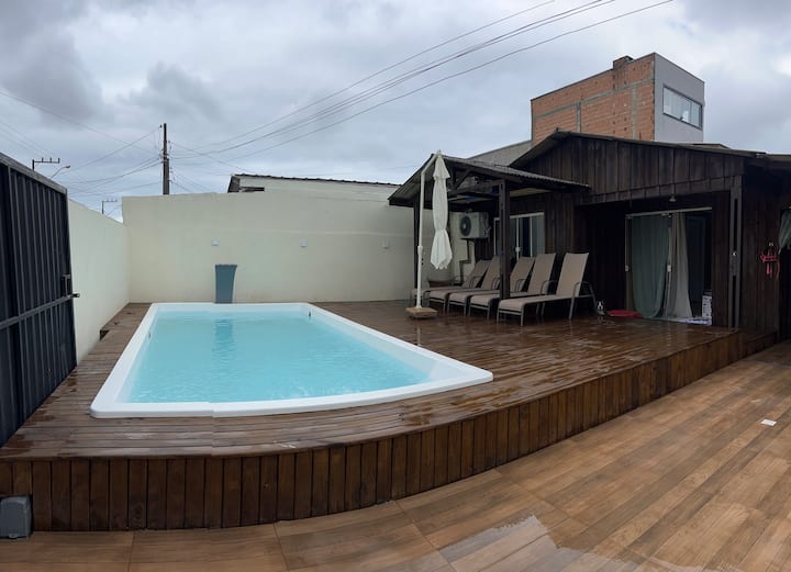Casa Temporada Com Piscina - Itapema