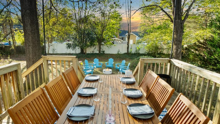 8 Beds | Large Group | Karaoke | 15 Min Uptown - Charlotte