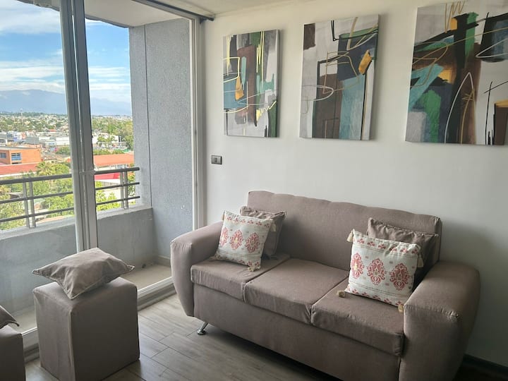 Depto. Impecable, Full Equipado, Barrio Tranquilo - San Bernardo, Chile