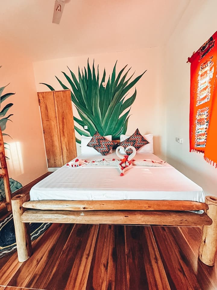 Ananasi Jambiani - Art Room (1. Min To The Beach) - Tanzanie