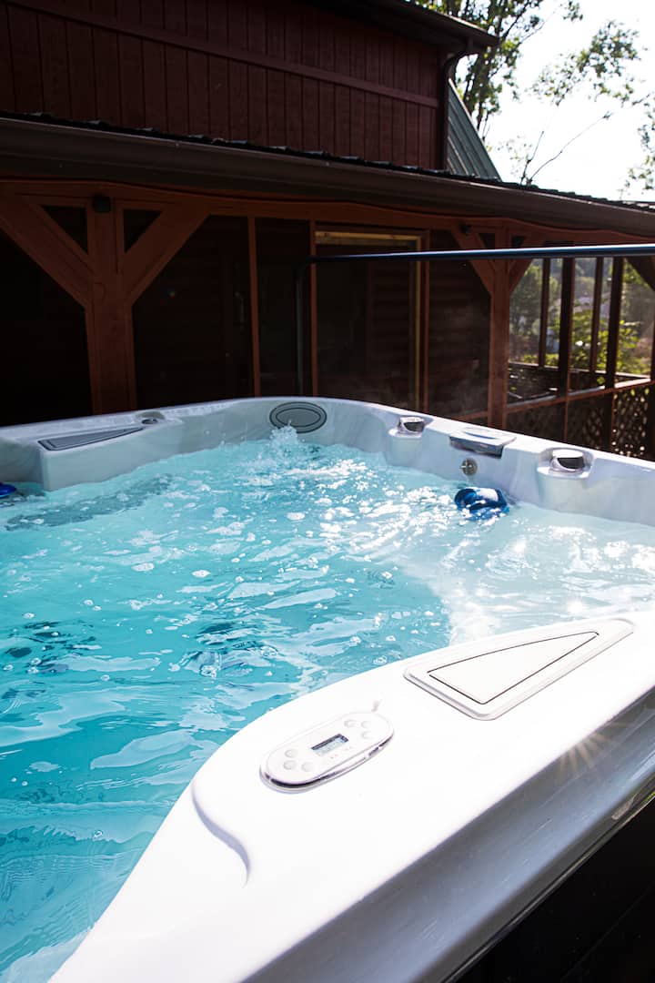 Log Home Peaceful Artisticretreat Country Glamour - Johnson City, TN