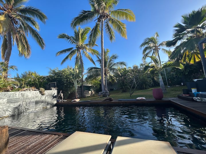 Bungalôw Proche Lagon Avec Jacuzzi Privé Piscine - La Réunion