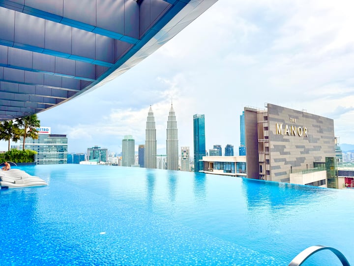 2b1r@eaton#top Swimming@pool%parking#residence#kl - Kuala Lumpur