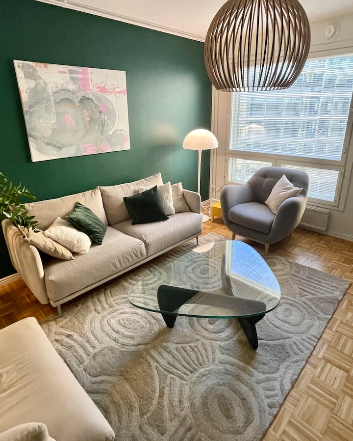 76m2 Nordic 2br, Tram 20m, 2xworkspaces | Sea&city - Helsinki