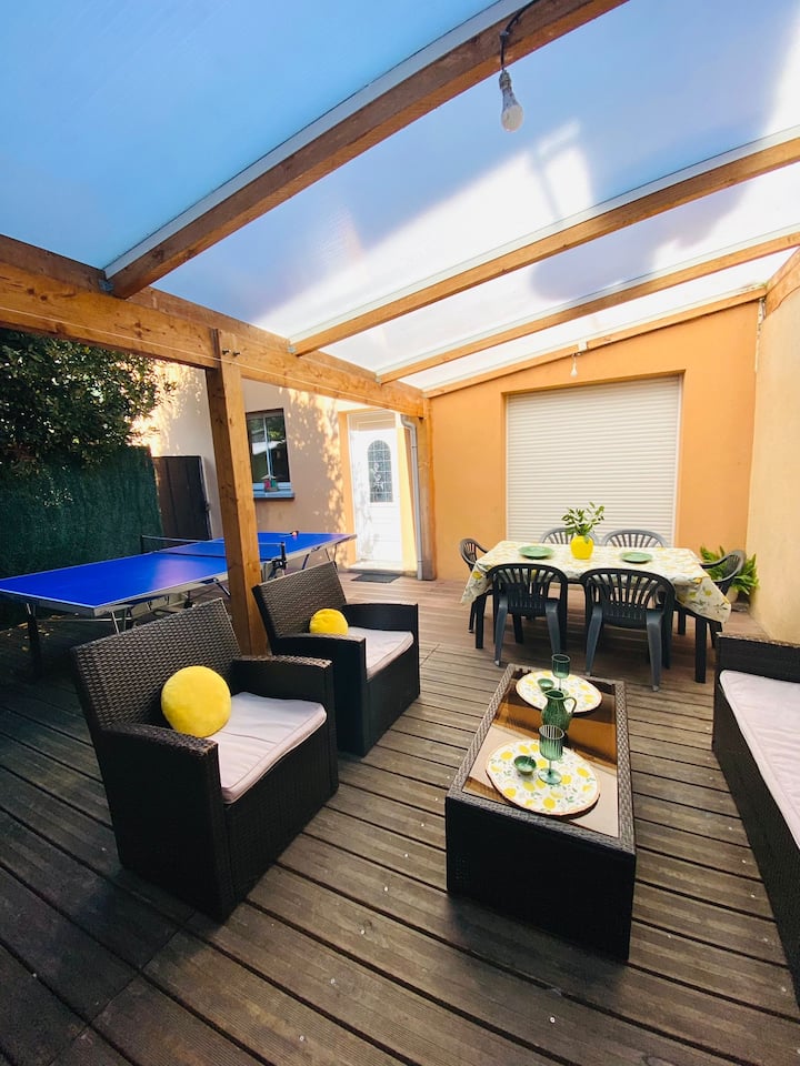 L’agréable Maison Au Calme Avec Grande Terrasse - Joué-lès-Tours