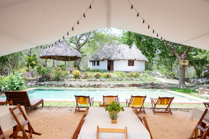Rancho El Prado-3 Casas En La Naturaleza - Yucatan