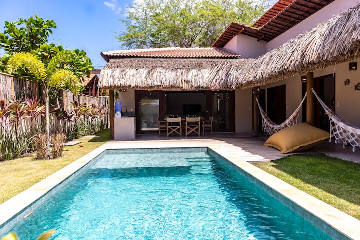 Villa De Charme, Piscine Balinaise, 4 Suites Plage - São Miguel do Gostoso