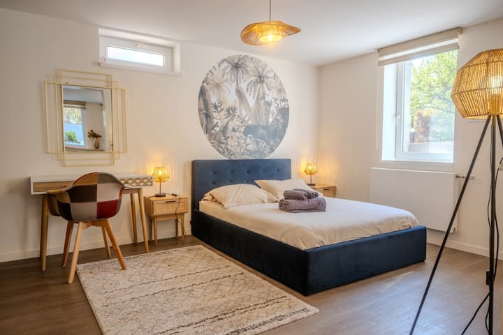 Cosy Appartement 5 - Wifi & Parking - Strasbourg - Illkirch-Graffenstaden