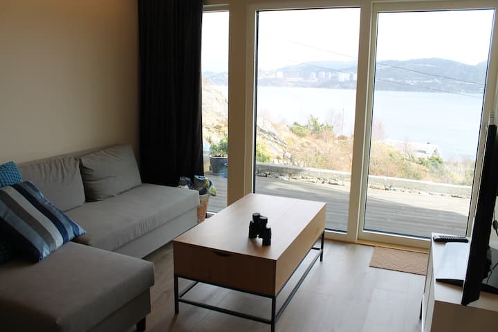Moderne Leilighet, Sjøutsikt - Kort Vei Til Bergen - Bergen