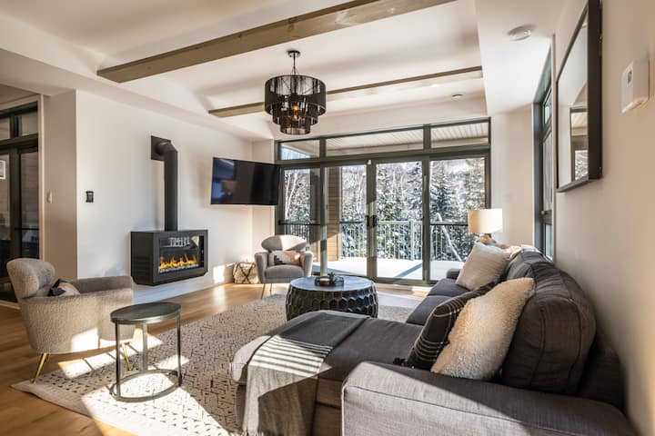 Le Refuge Tremblant 3br, Spa/sauna Au Verbier - Mont-Tremblant