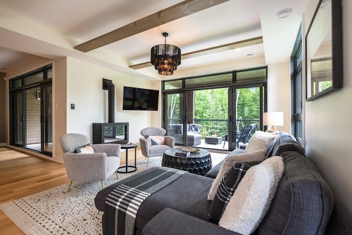 Refuge Tremblant 3br, Ski, Spa/sauna Au Verbier - Mont-Tremblant