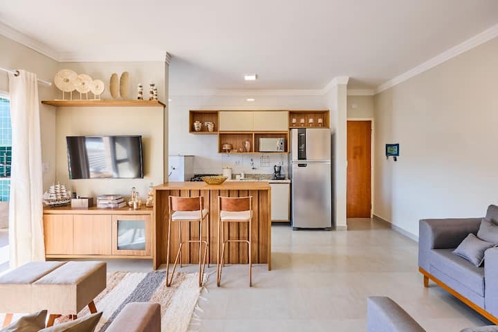 Apartamento Novo Lindíssimo Com Piscina No Itaguá - Ubatuba