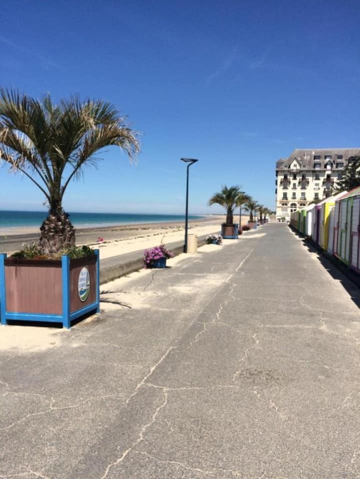 Studio La Terrasse Front De Mer Et Plage - Granville