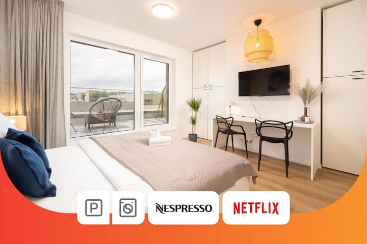 Apartment | Coffee | Netflix | Balcony - 布爾諾